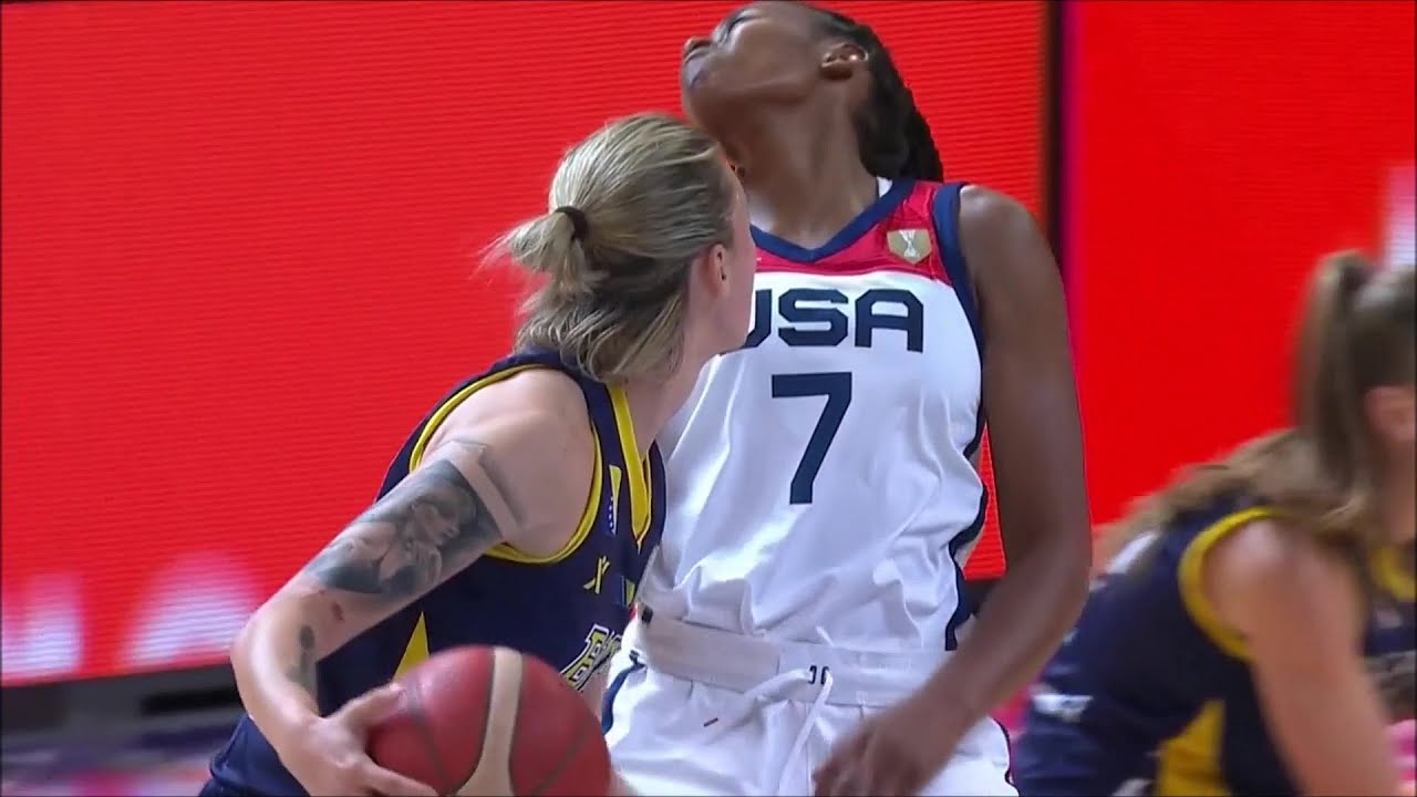 Atkins Hit AGAIN By Bosnian Player! | USA Basketball, Women's World Cup ...
