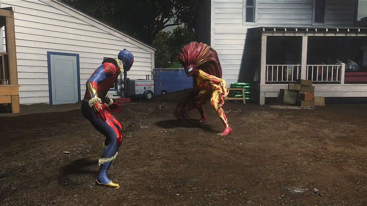 Marvel's Spider-Man 2-Scream Boss Fight-PS5 - YouTube