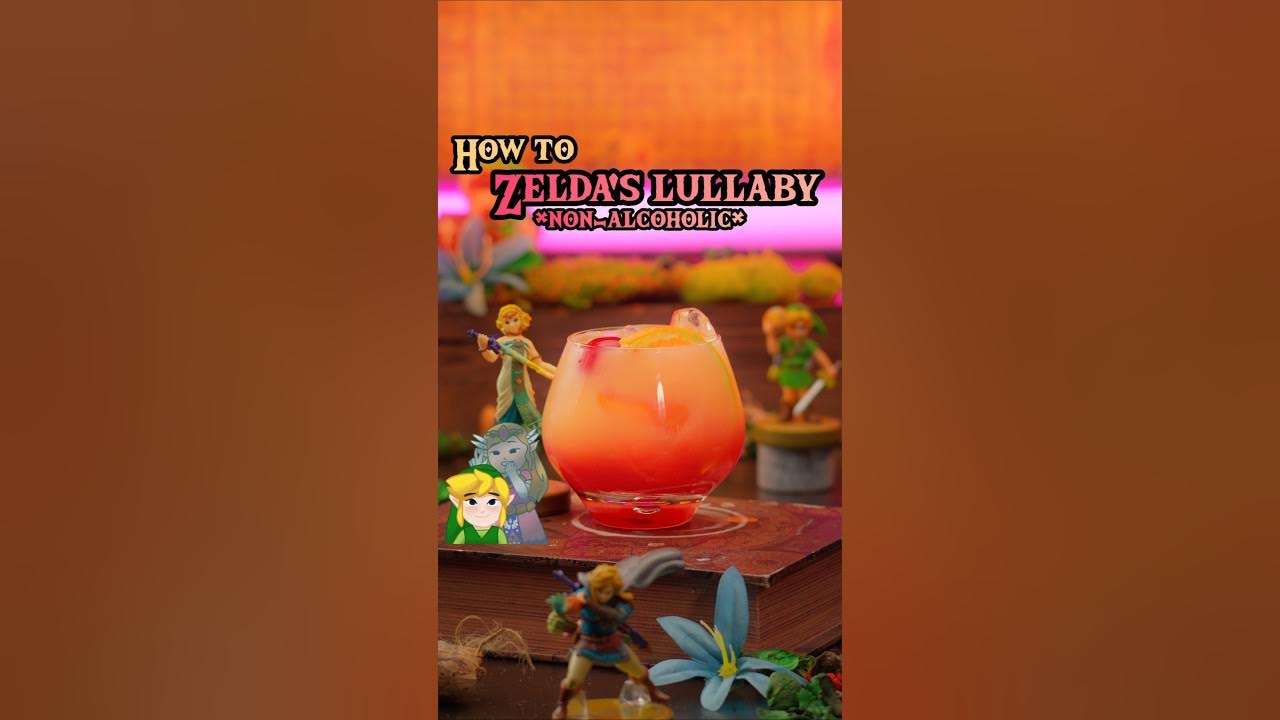 How To Make Zelda's Lullaby | Non-Alcoholic Zelda Drink | #zeldaslullaby #zelda # ...