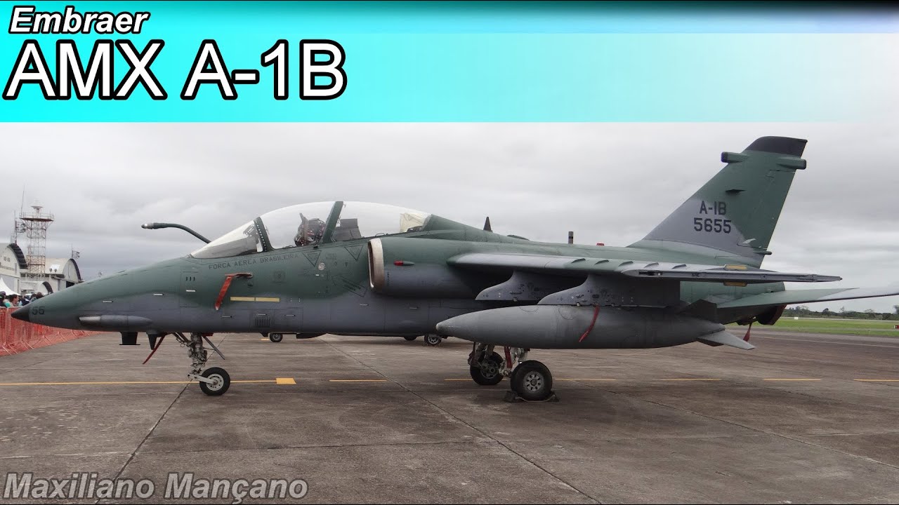 Embraer AMX A-1B Abelha - YouTube