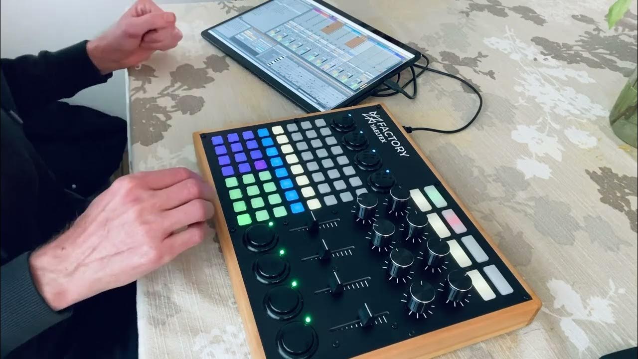 Momentary Ambient Featuring @Yaeltex Custom Midi Controller & @Ableton - YouTube