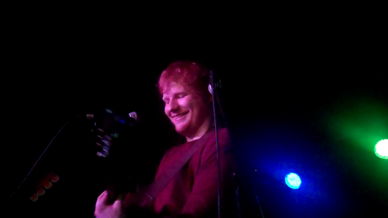 Ed Sheeran - Fall & Old School Love @ The Mercury Lounge, New York 31 ...