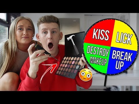 Spin the MYSTERY Wheel Challenge WITH GIRLFRIEND!! (1 Spin = 1 Dare)