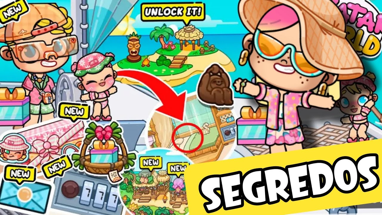 TODOS OS SEGREDOS DO HOTEL NO AVATAR WORLD! PAZU GAMES - YouTube