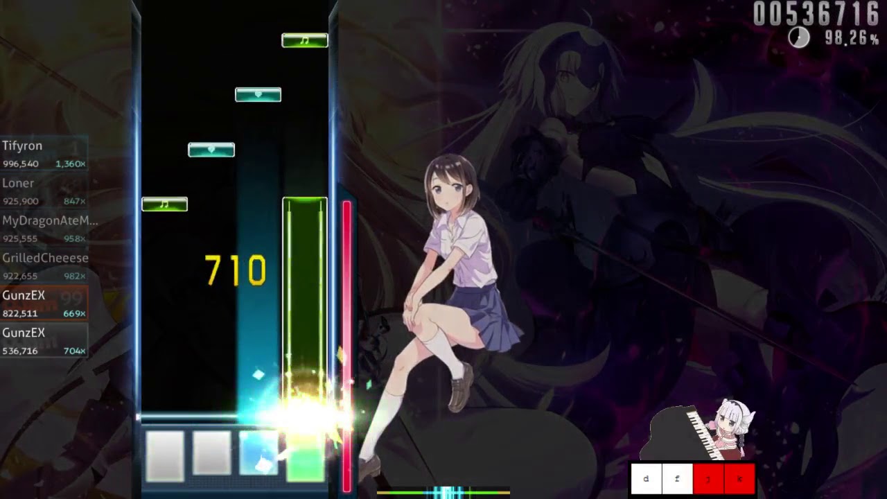 Osu! Mania: RE:UNION -Duo Blade Against- (Hard) S - YouTube