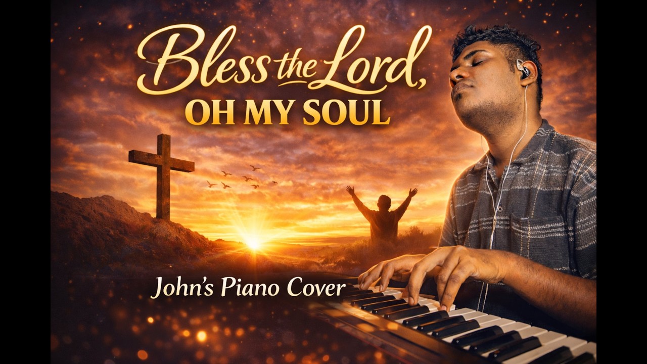Bless The Lord Oh My Soul (10,000 Reasons) – Piano Cover by John Finny ...