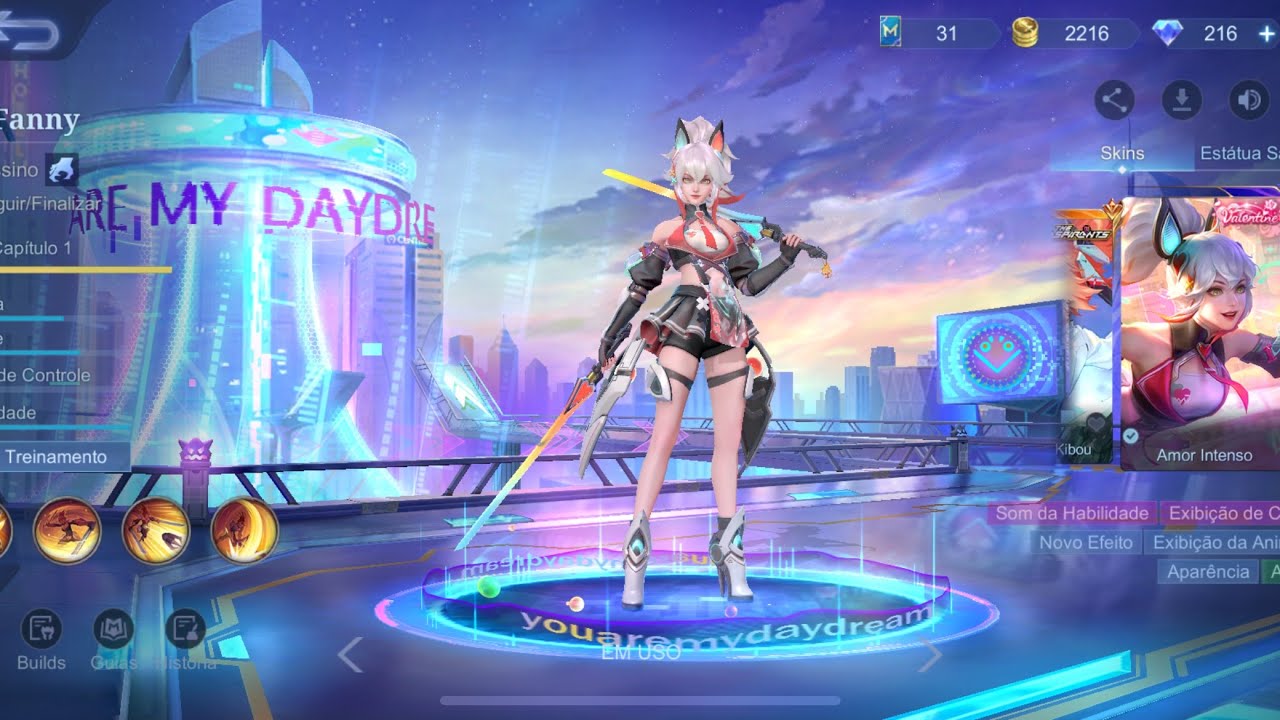 Fanny SOLO RANKEADA, Um dia Normal No Mobile Legends - YouTube