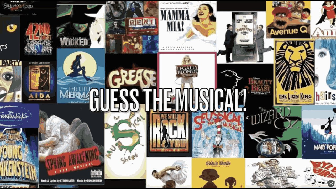 musical quiz but its the very niche musicals i know - YouTube