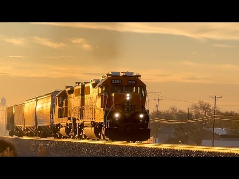 BNSF 2291 local headin WB - YouTube