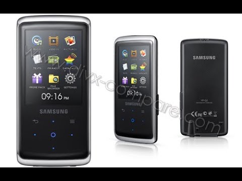samsung yp q2 disassembly - YouTube
