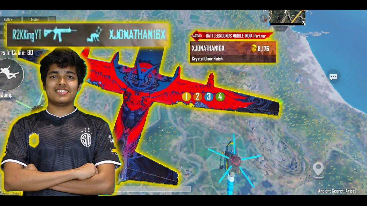 🥵 OMG! JONATHAN GAMING CAME IN MY MATCH IN BATTLEGROUNDS MOBILE INDIA ...