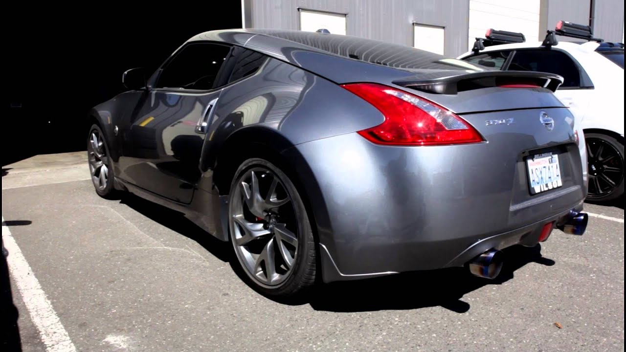 370Z Invidia Gemini Exhaust - YouTube