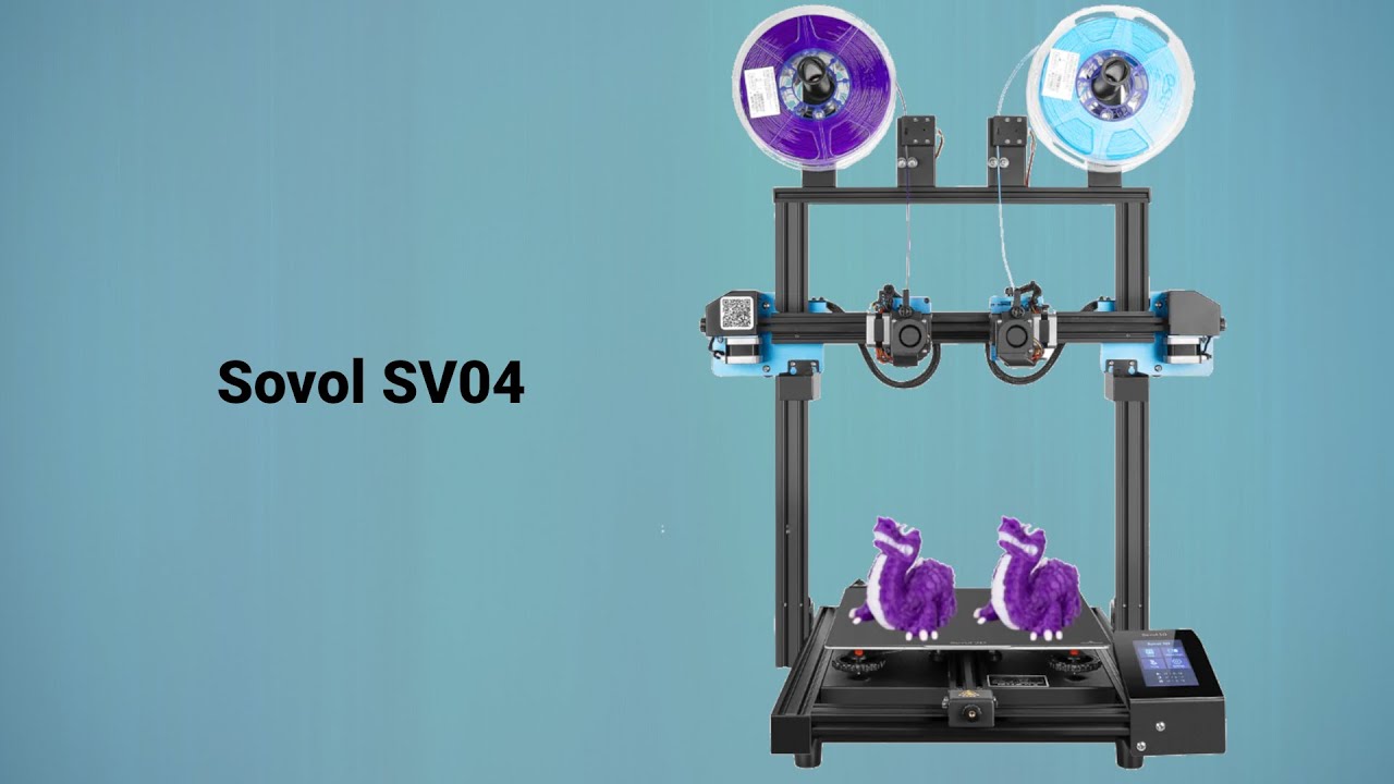 Sovol Sv04 3D Printer Introduction - YouTube
