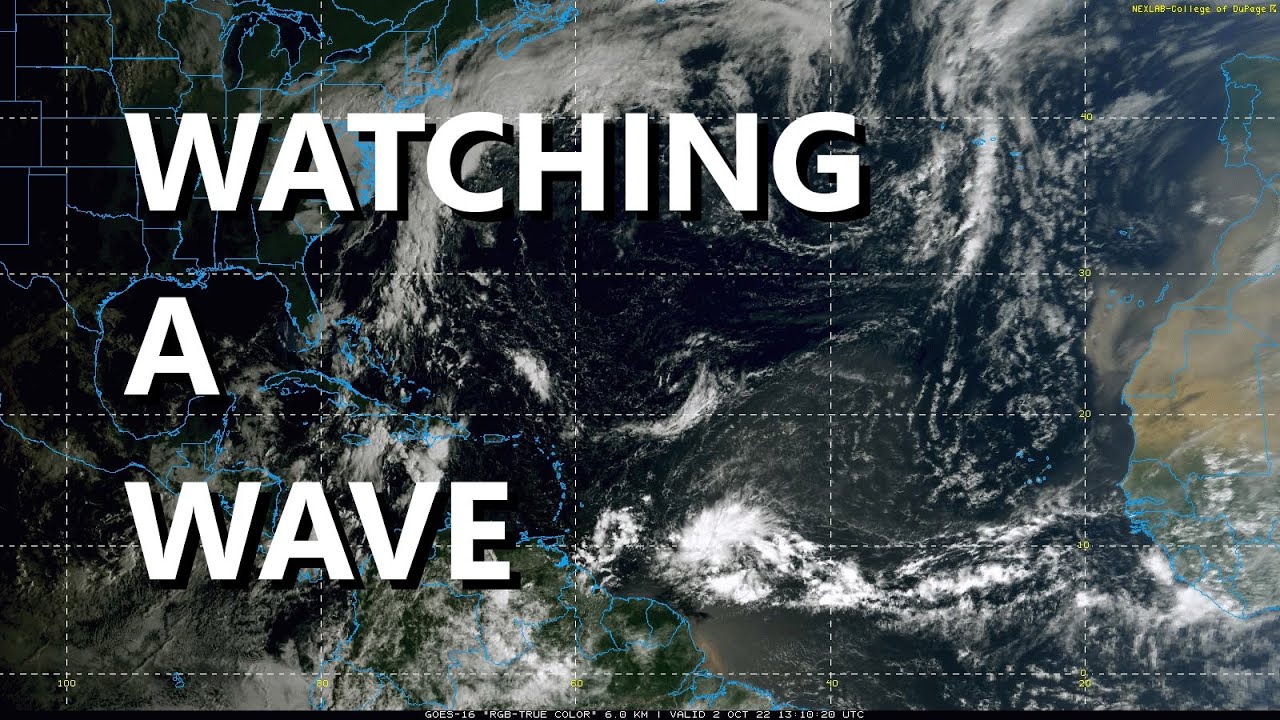 LIVE UPDATE - TRACKING A WAVE - YouTube