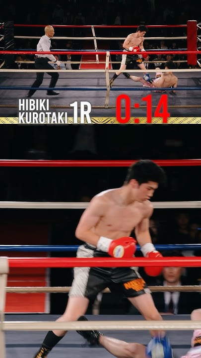 17歳、衝撃のデビュー戦🥊 八王子中屋ジムの黒滝 日葵が1R 1分36秒TKO勝ち！目指せ新人王！！ - YouTube