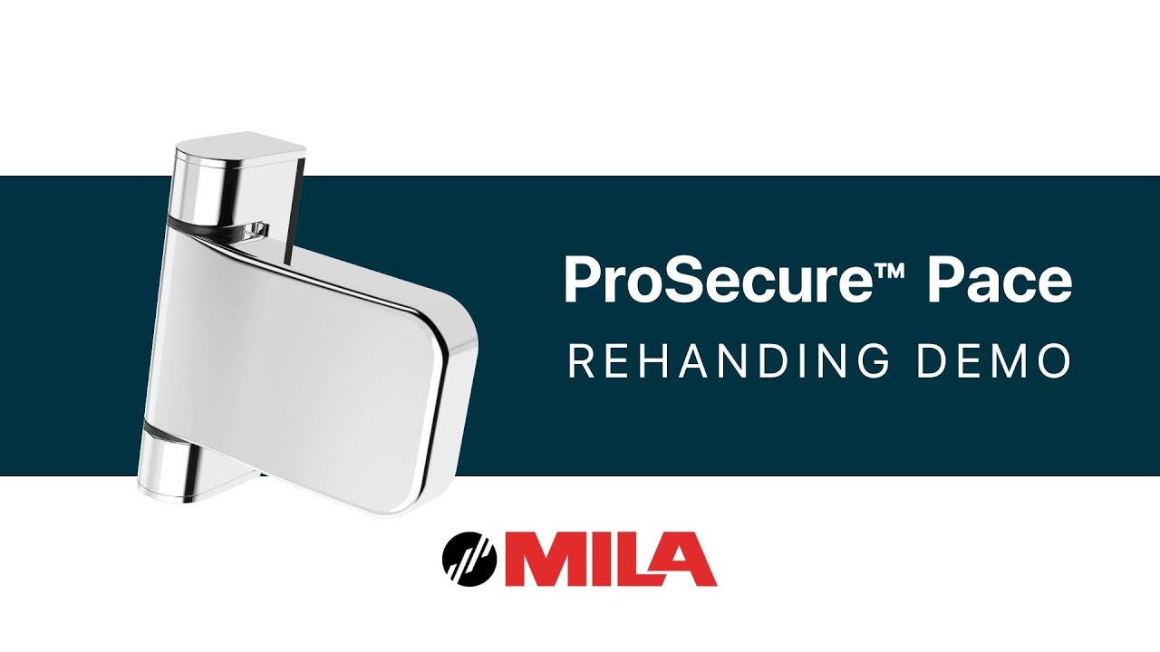 ProSecure™ Pace Hinge: How to Rehand the Hinge - YouTube