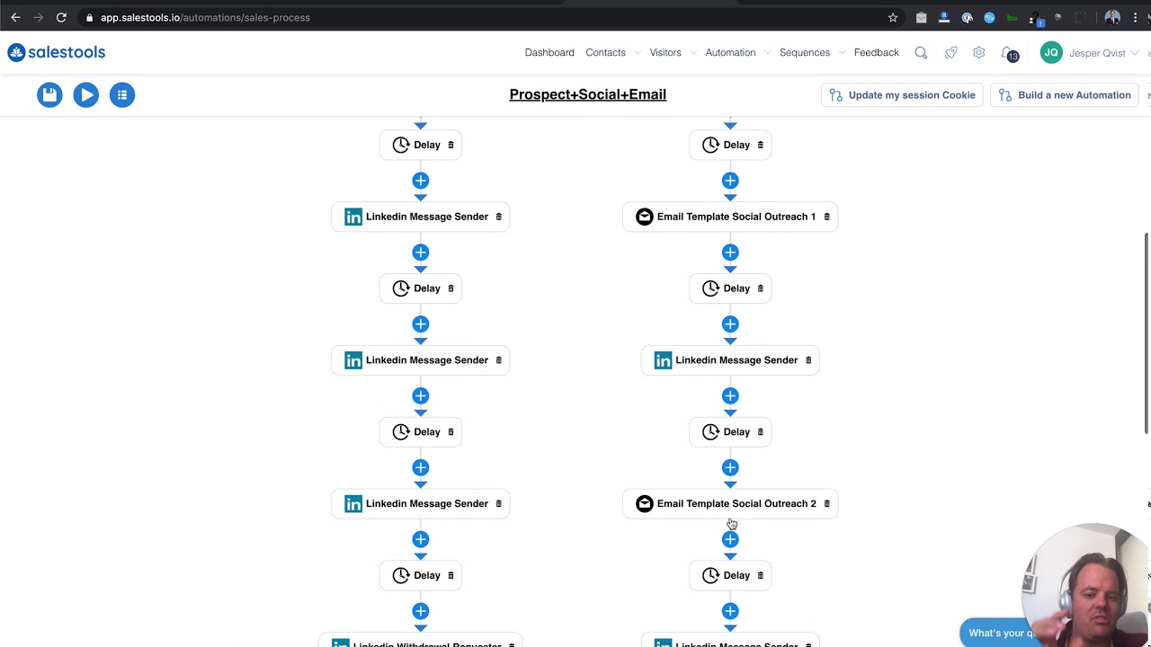 Salestools Automations - YouTube