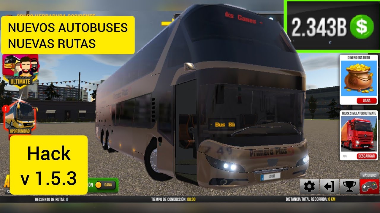 Hack del Bus Simulator Ultimate | v 1.5.3 | Monedas infinitas | Nuevos ...