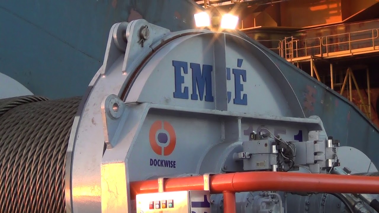 Offshore - vinsj - EMCE industri - og marinevinsjer - YouTube