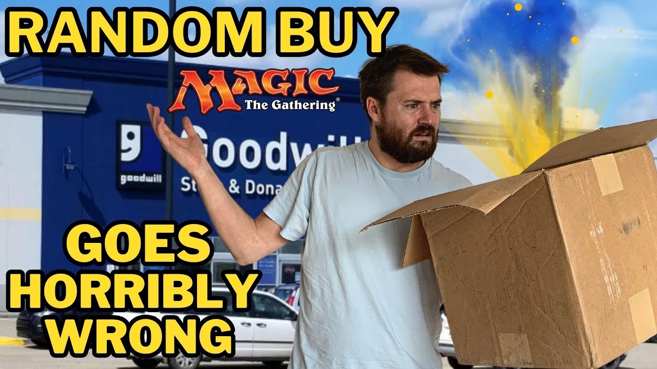 This Goodwill Magic The Gathering Random Buy Goes Horribly Wrong ...