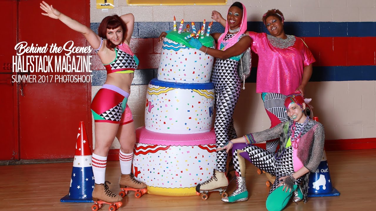 HALFSTACK MAGAZINE: Summer 2017 Cover Shoot Behind the Scenes - YouTube