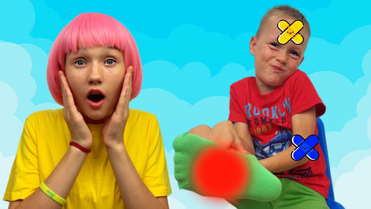 Boo Boo story for kids from Alex and Nastya - YouTube