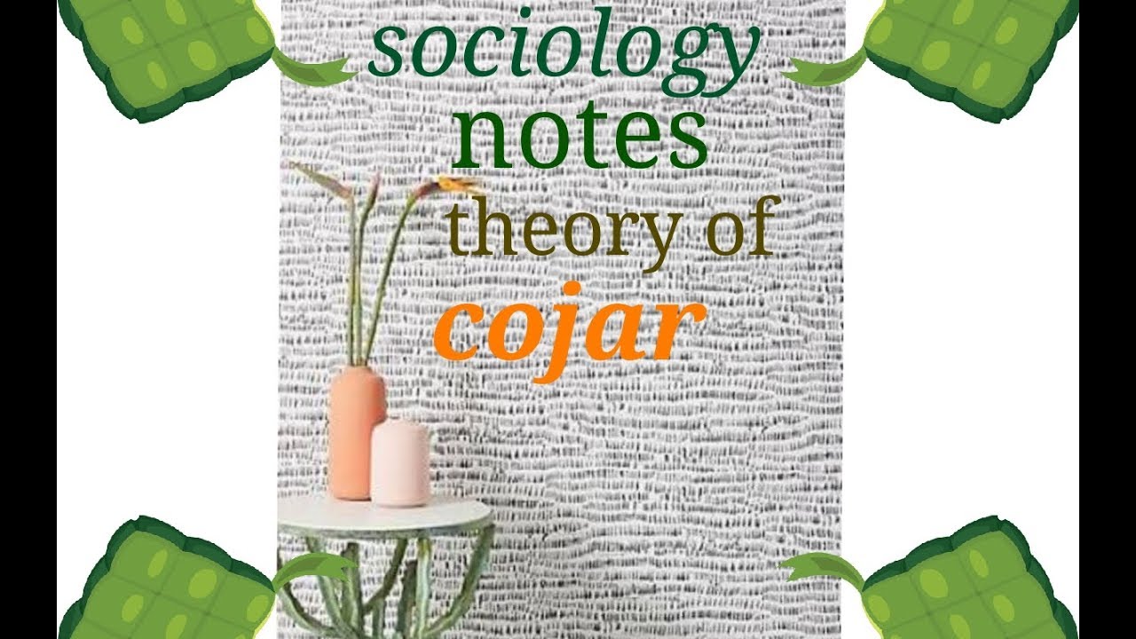 Sociology notes.theory of cojar - YouTube