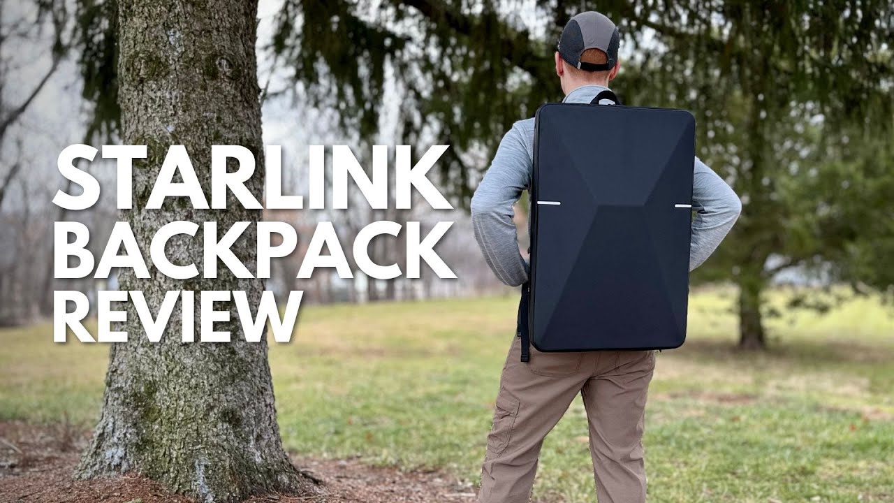 Starlink Backpack Review - YouTube