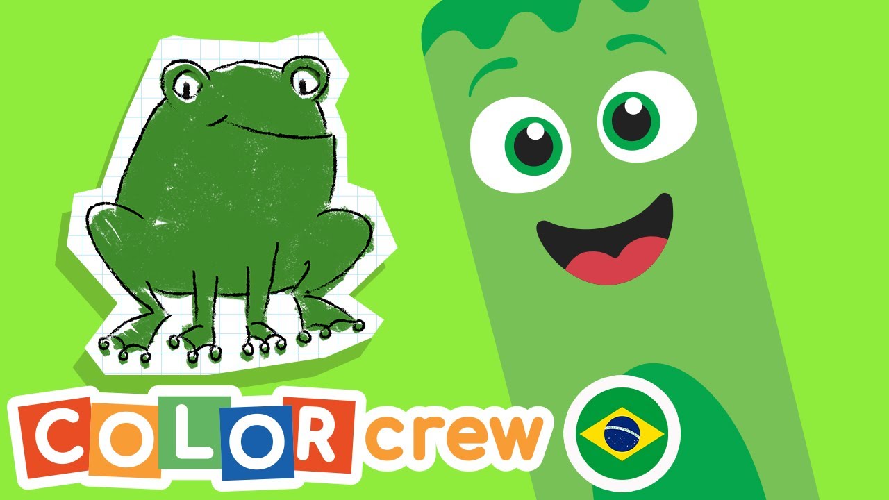 Aprender as Cores para Crianças | Verde | @BabyFirst Brasil Vídeos ...