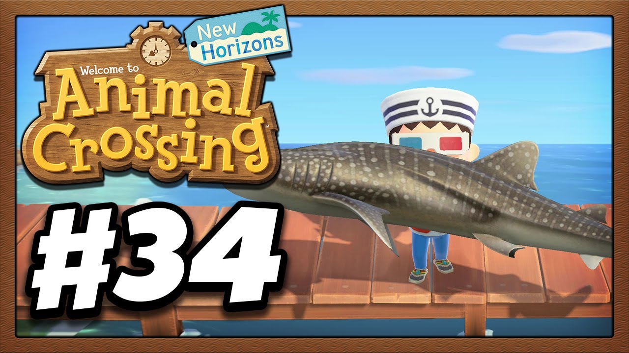 Catching Our First Shark! - Animal Crossing New Horizons - Gameplay ...