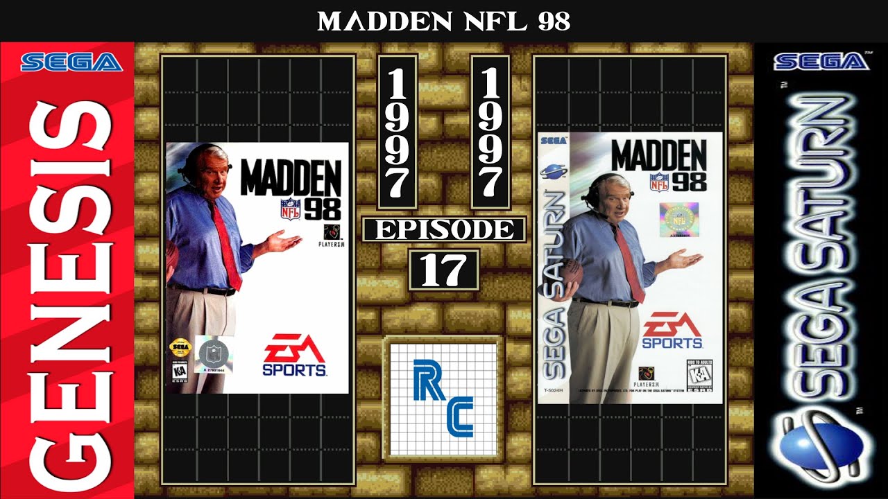 Sega Genesis Vs Sega Saturn - Madden NFL 98 - YouTube