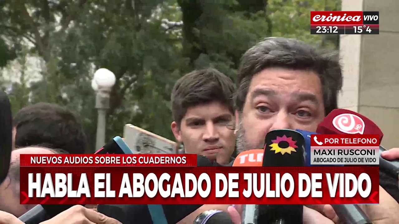 Maxi Rusconi: "La escucha a mi defendido es ilegal" - YouTube