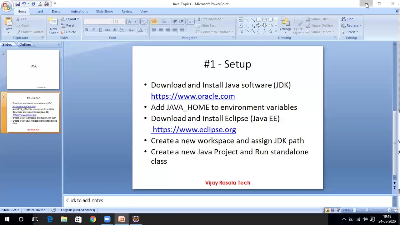 Java Project Setup - YouTube
