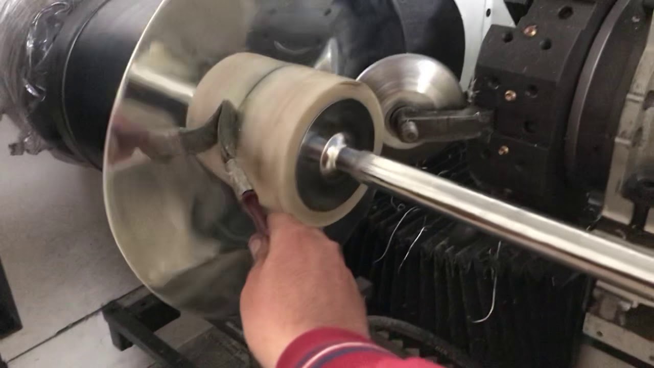 CNC METAL SPINNING MACHINE - YouTube