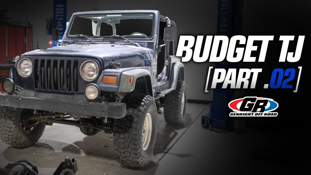 BUDGET JEEP TJ BUILD Part 2! What Do You Think Tony Picked For The ...