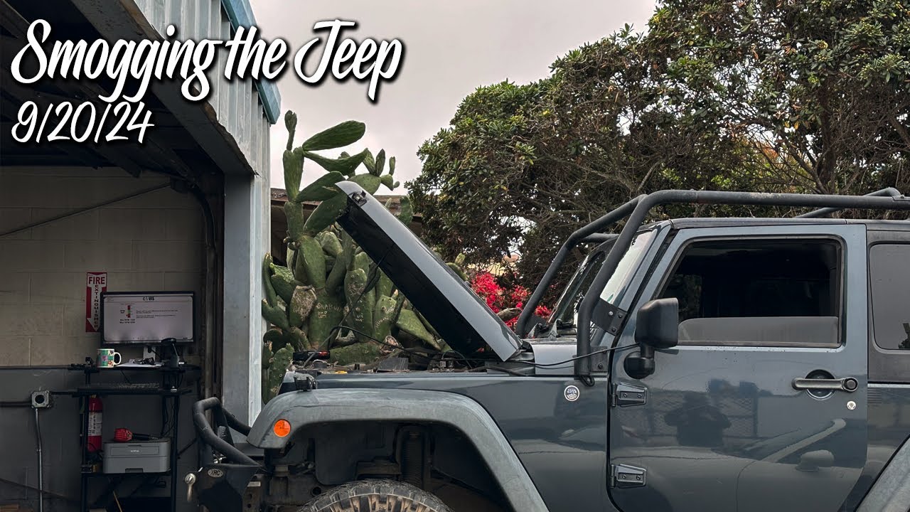 Smogging the Jeep | 9/20/24 - YouTube