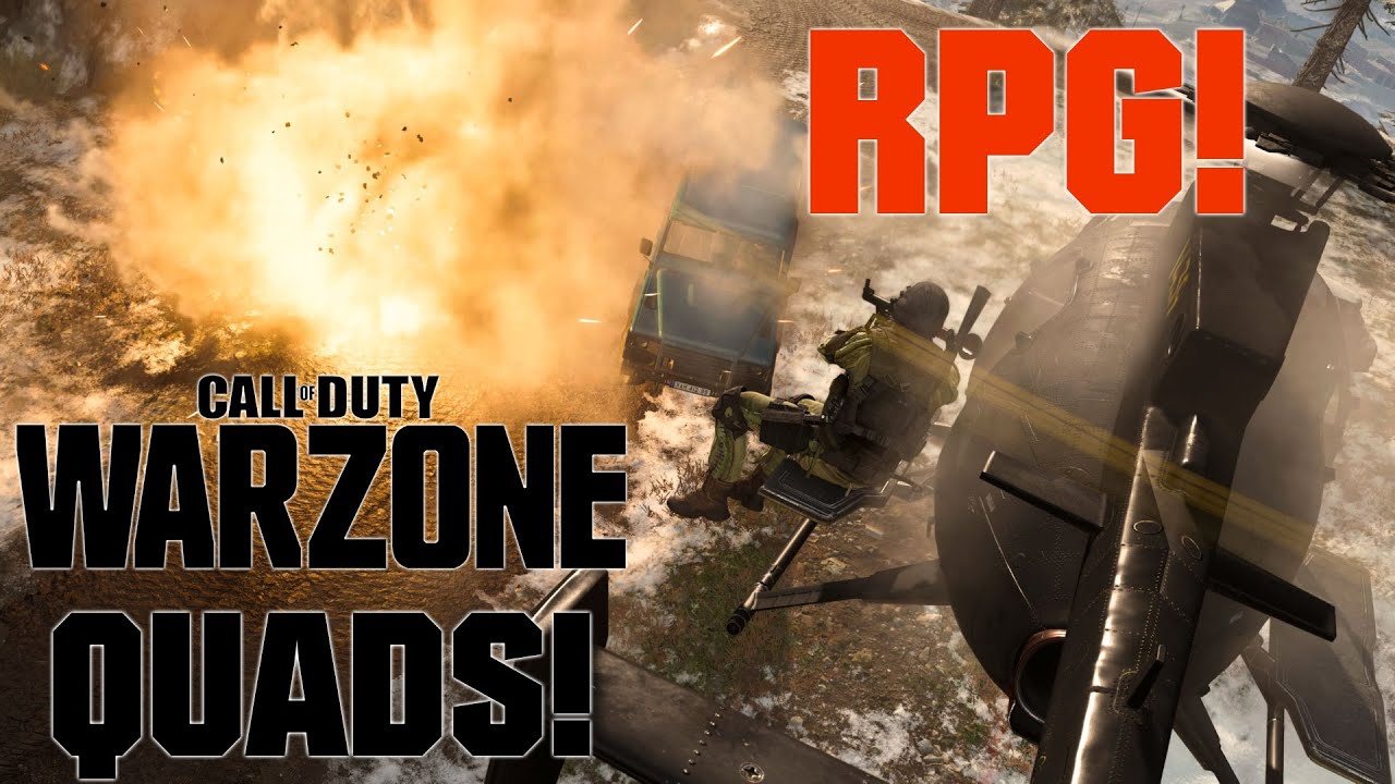 RPG! Call of Duty Warzone Quads! - YouTube