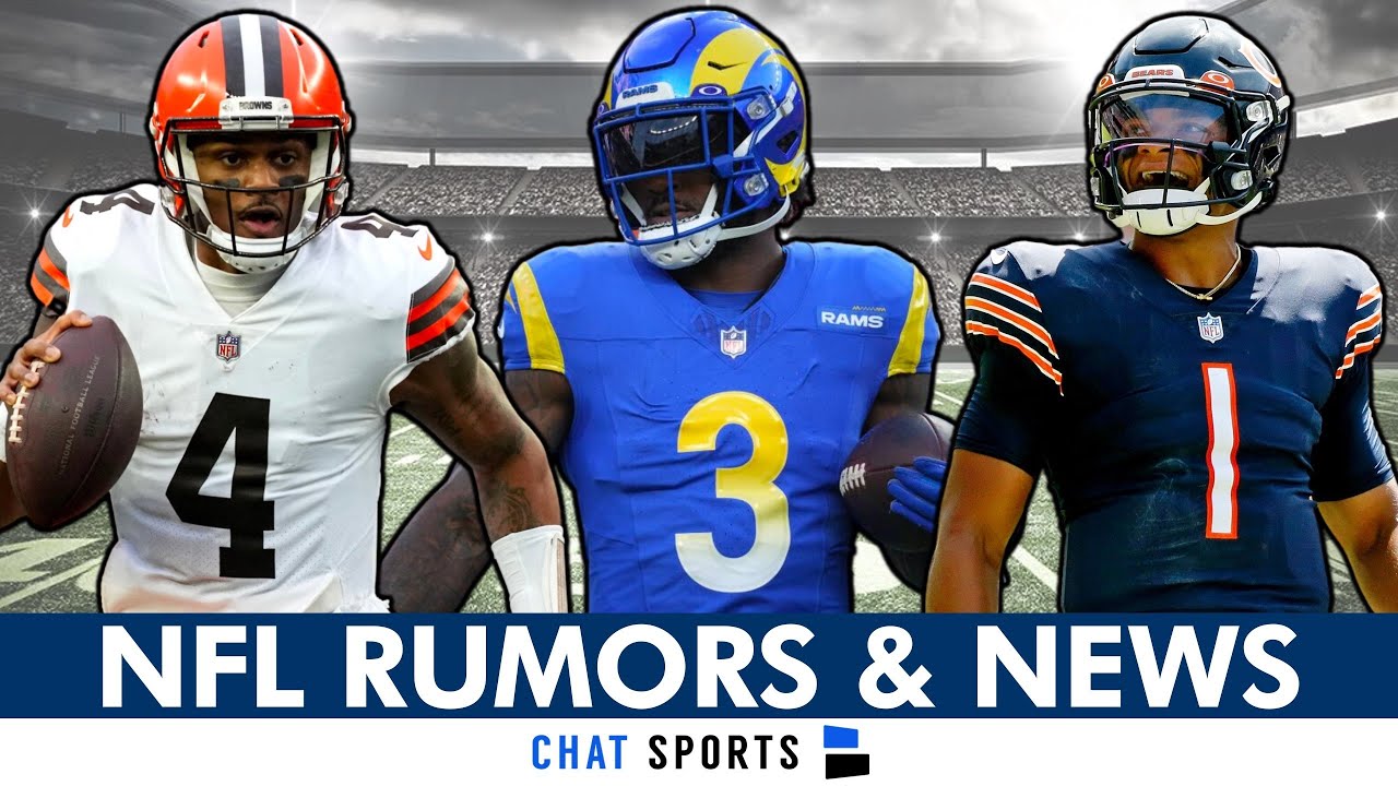 LATEST NFL Rumors On Cam Akers Trade, Deshaun Watson, Justin Fields ...