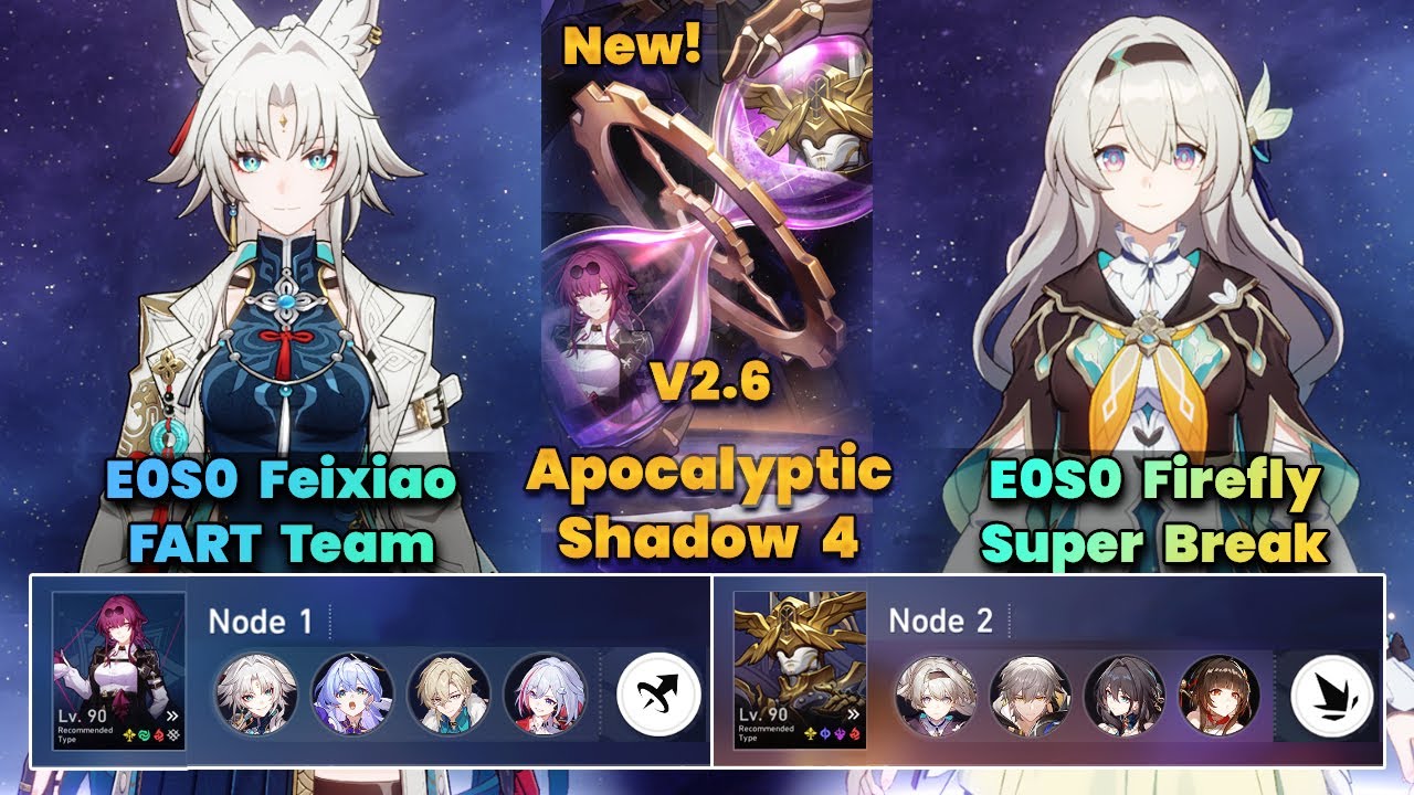 E0S0 Feixiao FART Team & E0S0 Firefly Super Break | New Apocalyptic ...