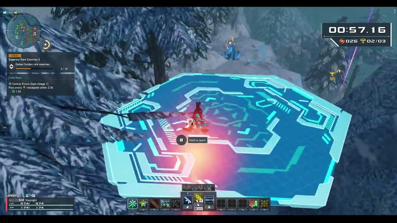 [PSO2NGS] Central Kvaris Dash (Stage 1) 22236 - YouTube