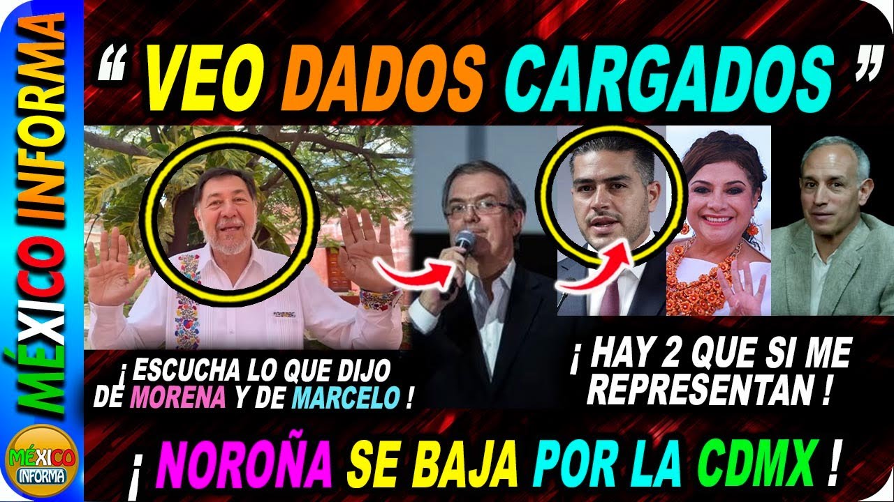 NOROÑA MANDA DURO MENSAJE A MARCELO Y DICE ESTO SOBRE LA CANDIDATURA DE ...