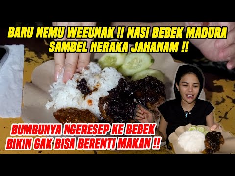 SAKING WUEEANKNYA GUE KASIH RATING SEJUTA !! INI NASI BEBEK NAMPOL PEDESNYA NERAKA J4HANAM!!