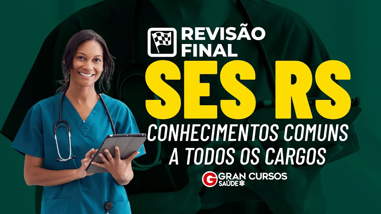 Revisão Final SES RS - Conhecimentos comuns a todos os cargos - YouTube