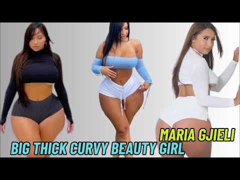 Maria Gjieli American Plus-Size Fashion Influencers, Thick Curvy Beauty, Insta Celebrity Biography