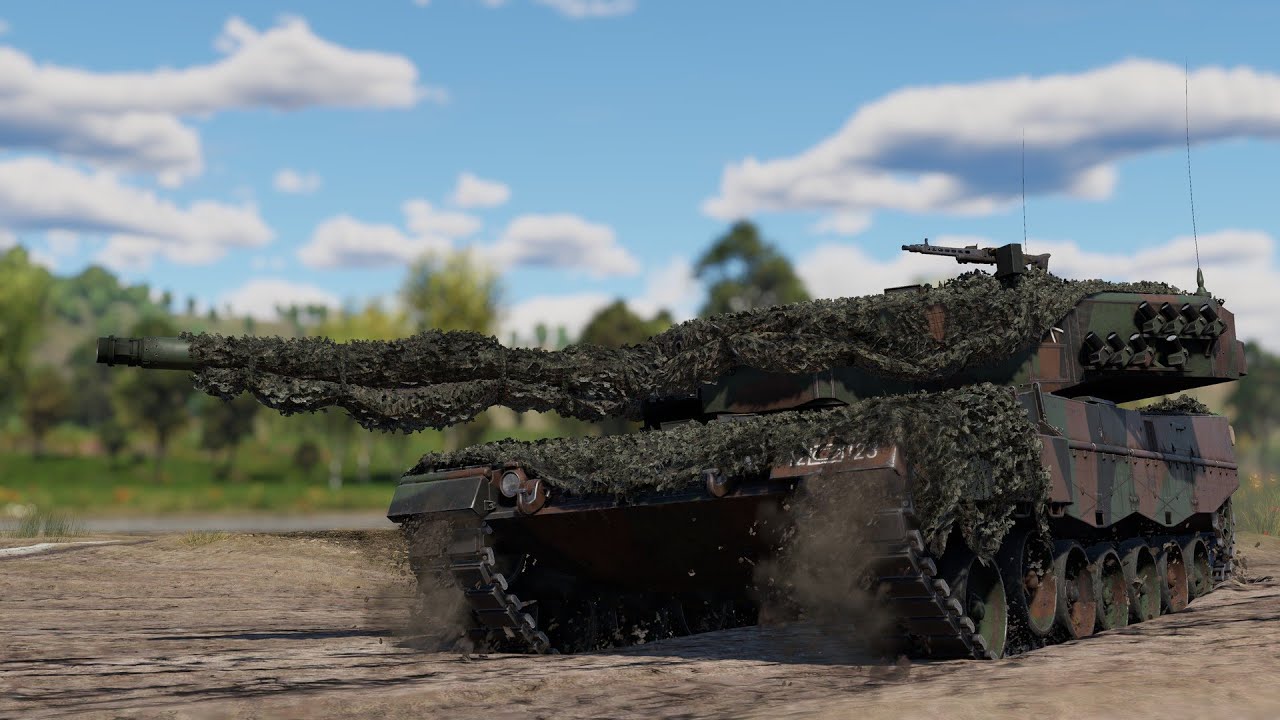 Leopard 2 (PzBtl 123) | War Thunder Gameplay - YouTube