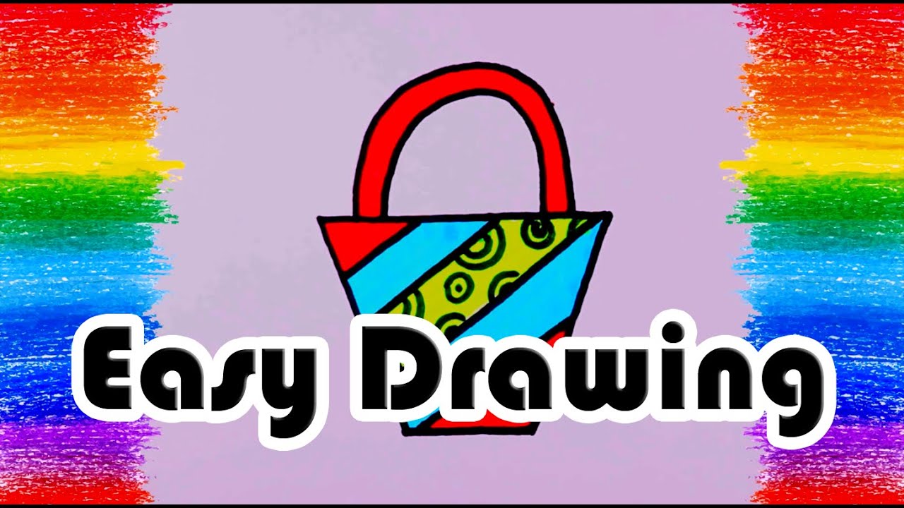 Drawbag for beginners | Drawing backpack step by step for beginners ...