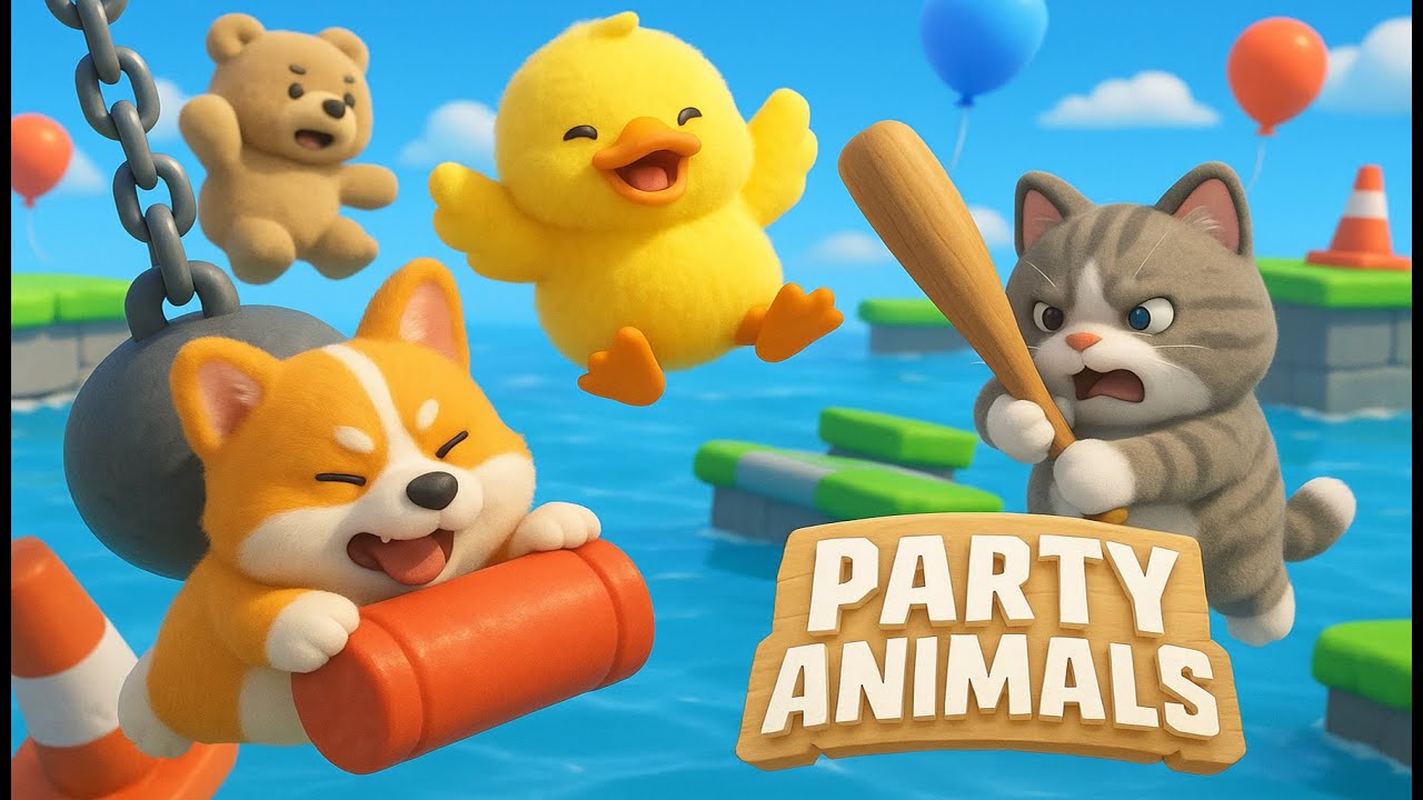 Noche de Piñas Furras Party Animals - YouTube