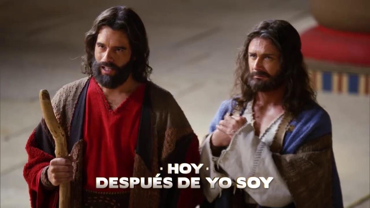 Moisés y Aarón enfrentan a Ramsés - Avance Moisés y los 10 Mandamientos ...