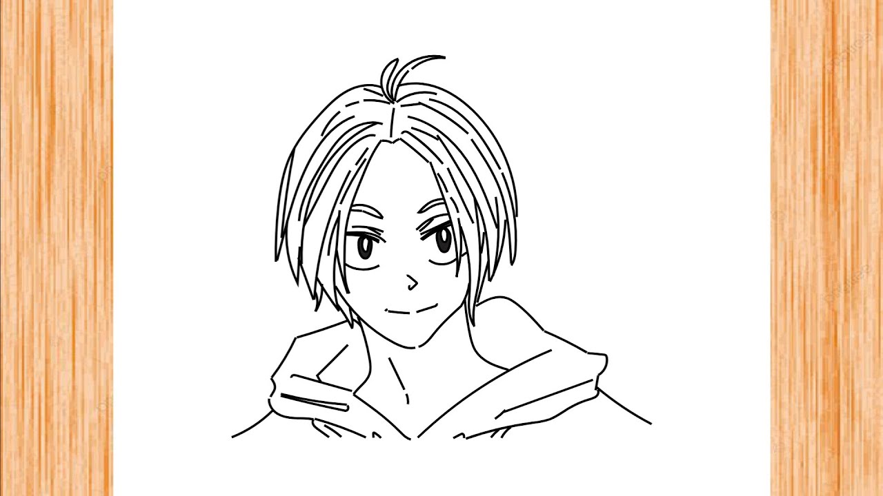How to Draw Shin Asakura from Sakamoto Days - YouTube