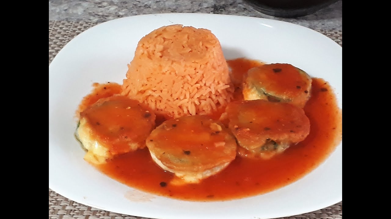 calabacitas capeadas en caldillo de tomate - YouTube